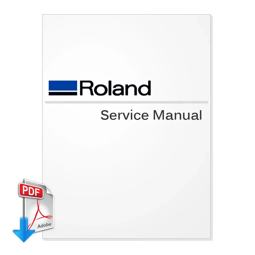Roland Printer Service Repair Manuals – PRINTHOLIX